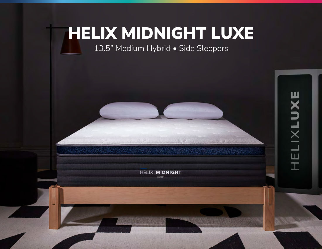 Helix Midnight Luxe Medium Mattress - In-Store Only - Best Mattress